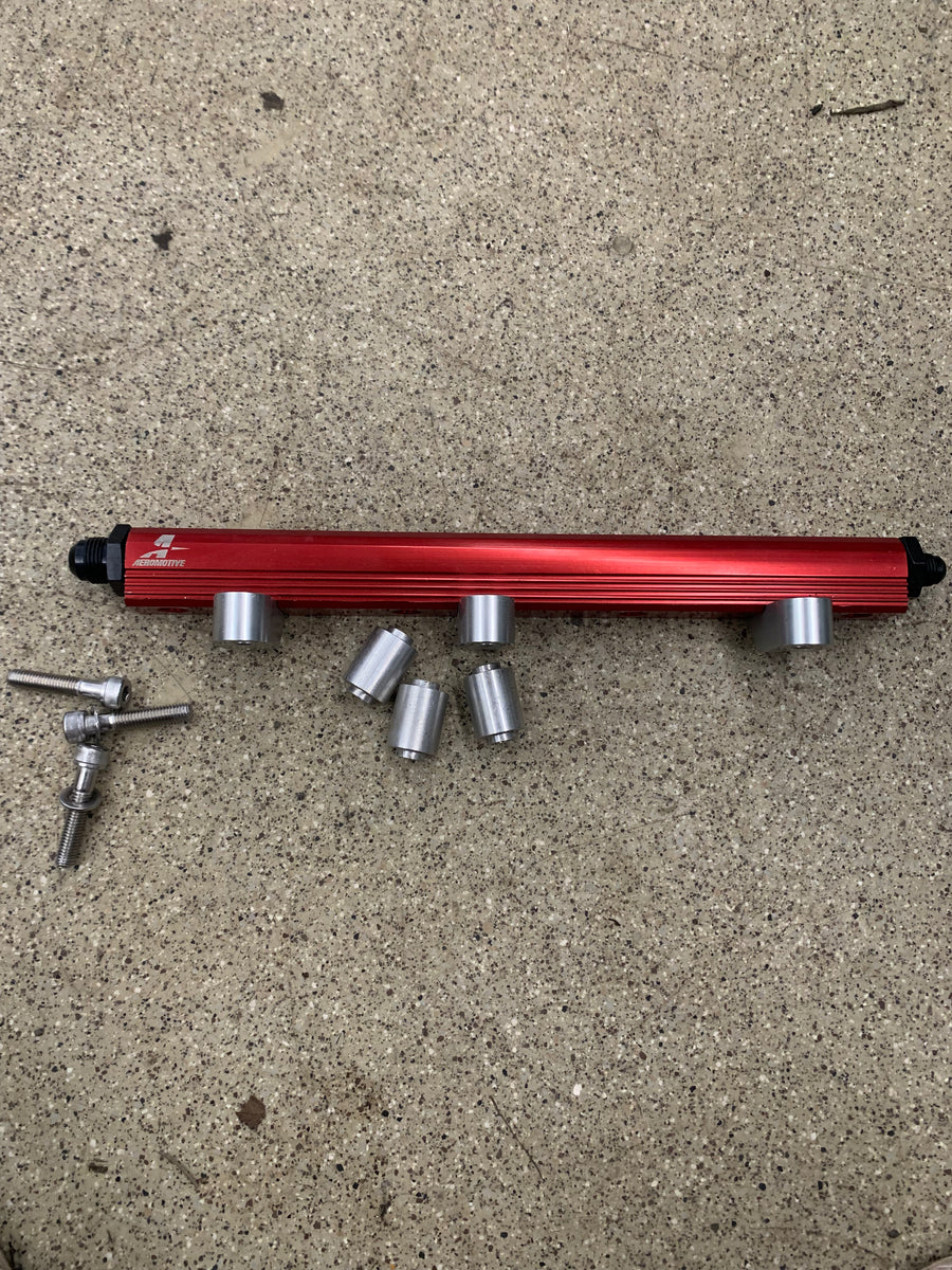 Aeromotive fuel rail 4g63 – Rix Racing