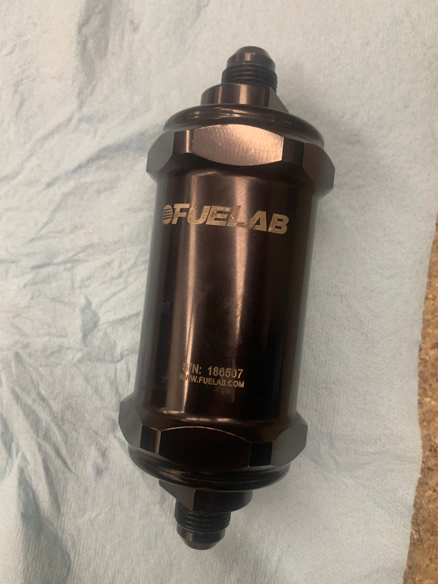 Fuelab fuel filter – Rix Racing
