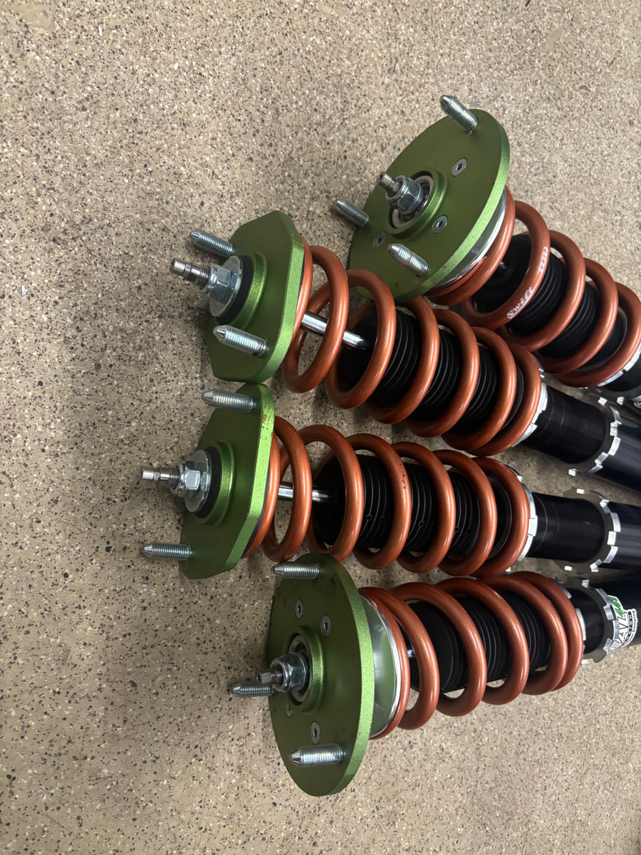 FEAL 441+ swift springs coilovers. New 0 miles was installed. 2g 95-99 ...