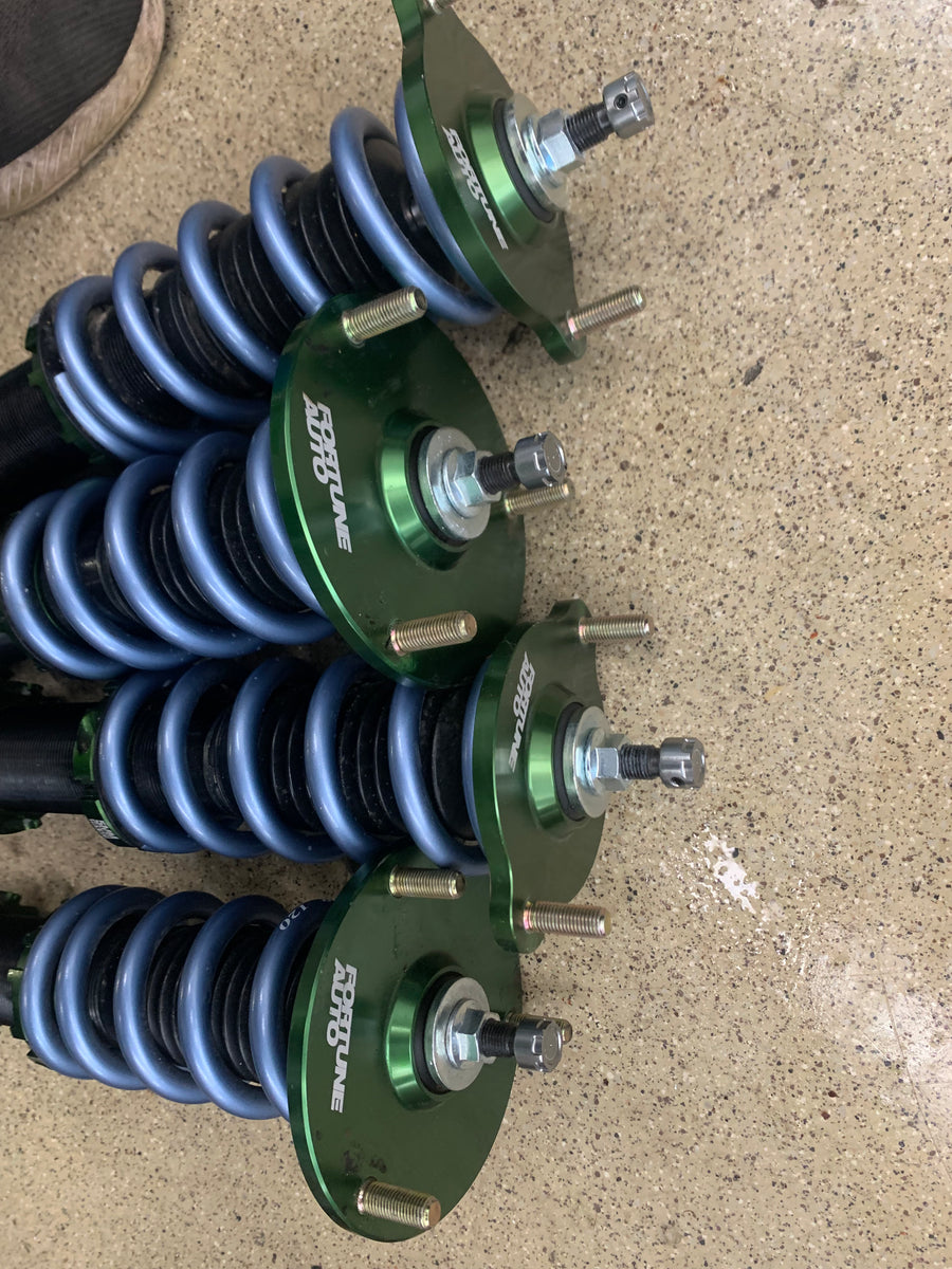 Fortune Auto 500 series coilovers with swift springs upgrade 95-99 Ecl ...